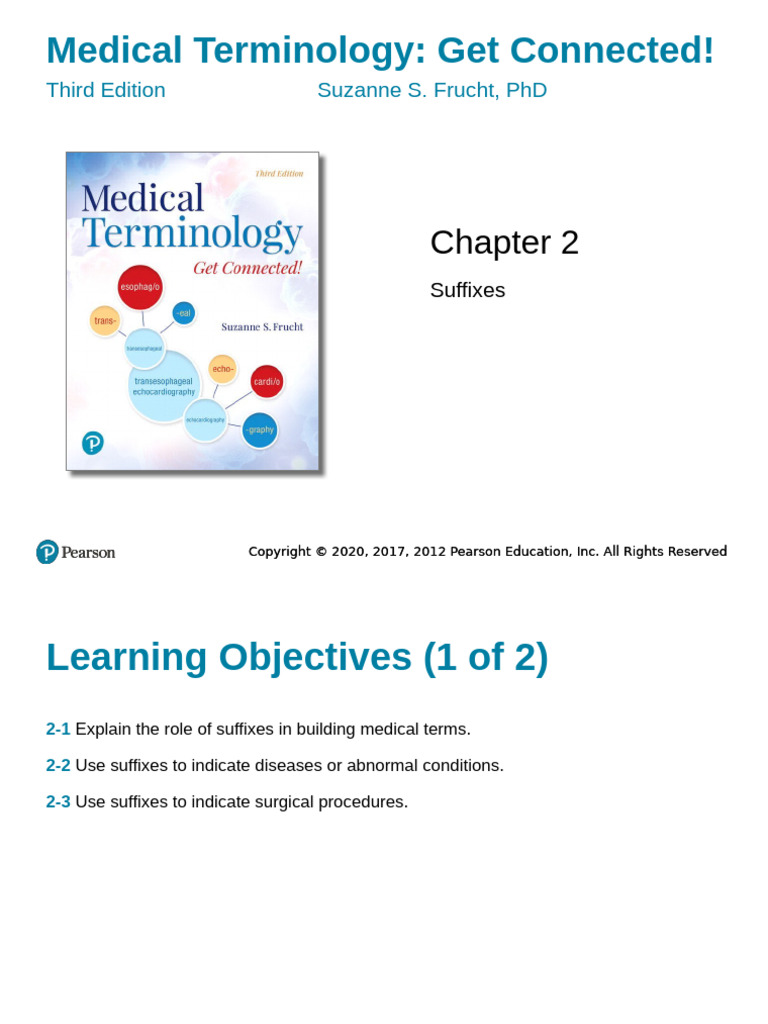 Medical Terminology: CHAPTER 2s | PDF | Esophagus | Cardiology