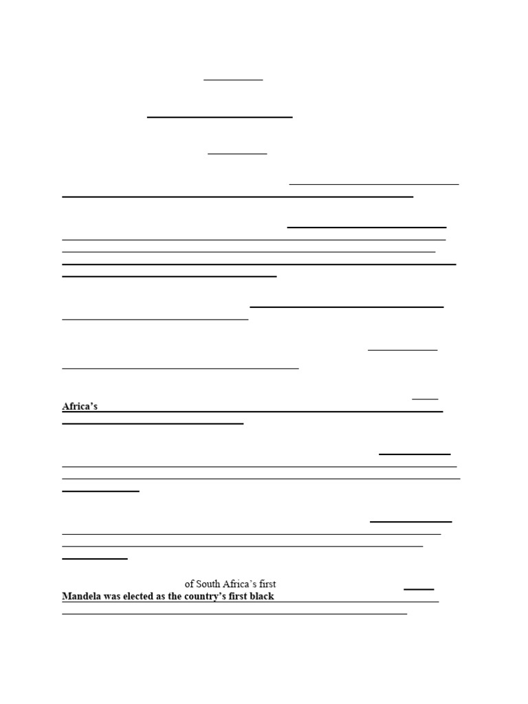 40C Apartheid Questions Key | PDF | Apartheid | Nelson Mandela