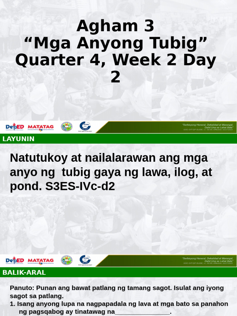 Science3 Q4 Week2 D2 SD | PDF