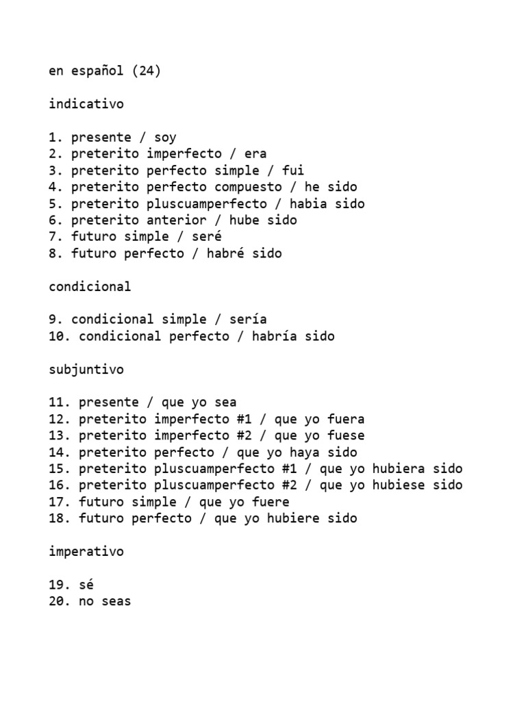 Gramatica Espanola | PDF
