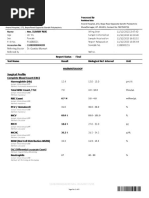 CBC Test Report Format Example Sample Template Drlogy Lab Report | PDF ...