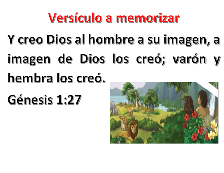 Versiculo A Memorizar 1 | PDF