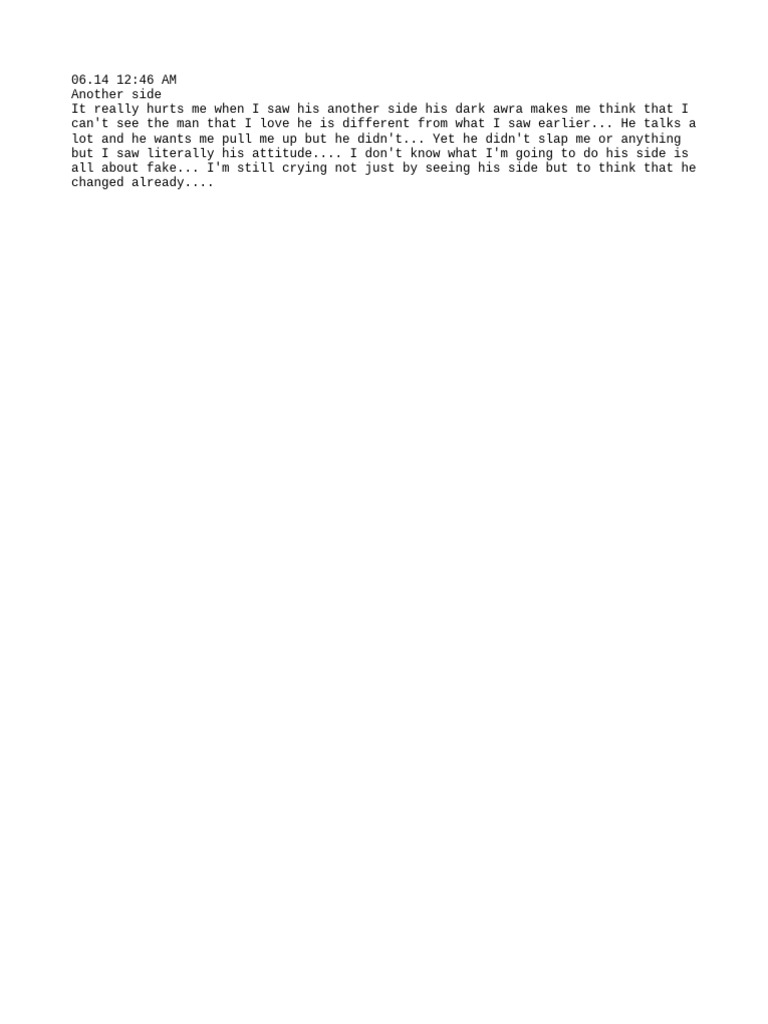 Discovering His Dark Side | PDF
