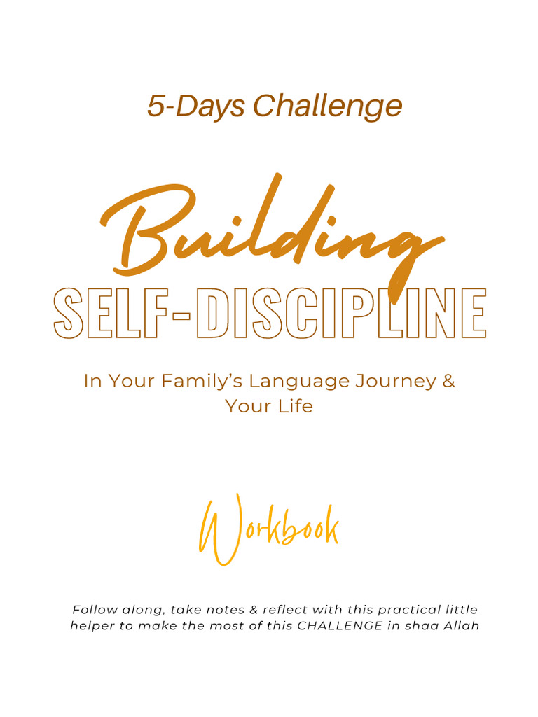 Building Self Discipline by Hanae Nest | PDF | Disciplines | Psychology