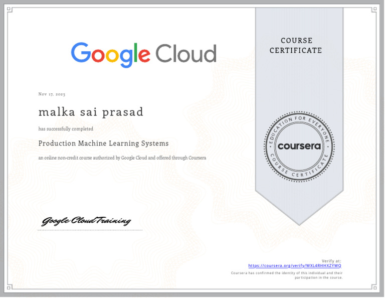 Production Machine Learning System | PDF