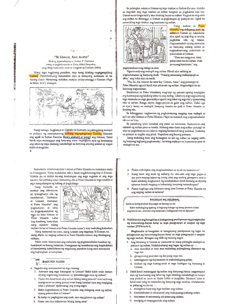 Si Usman, Ang Alipin | PDF