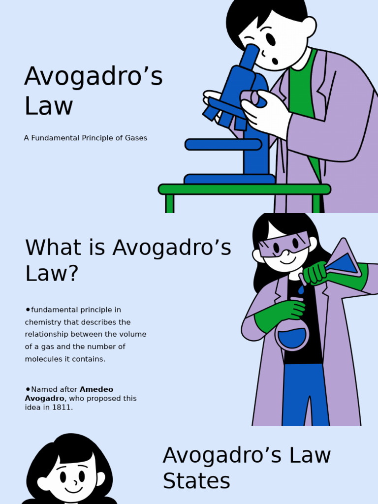 Avogadro's Law Explained | PDF