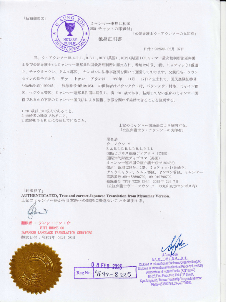 Contract 2 Japan | PDF