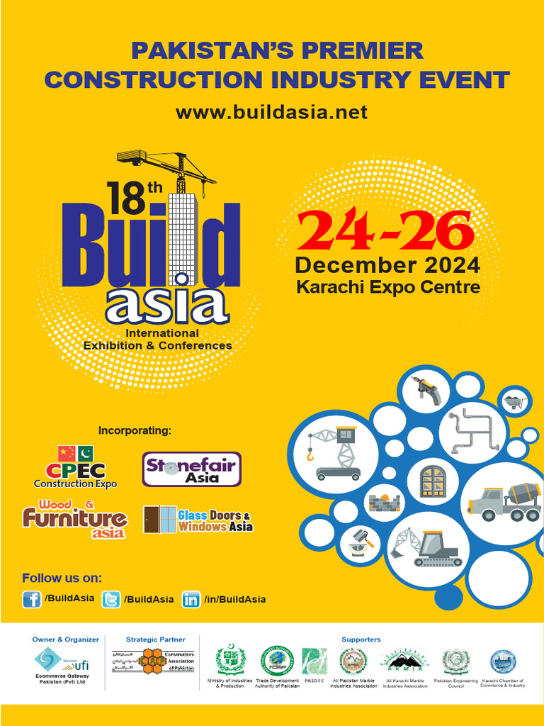 Build Asia 2024: Pakistan's Construction Expo | PDF