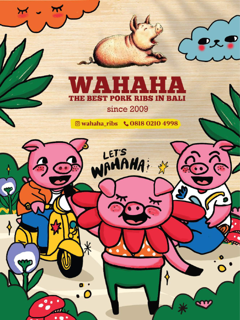 WAHAHA Menu 2024 | PDF