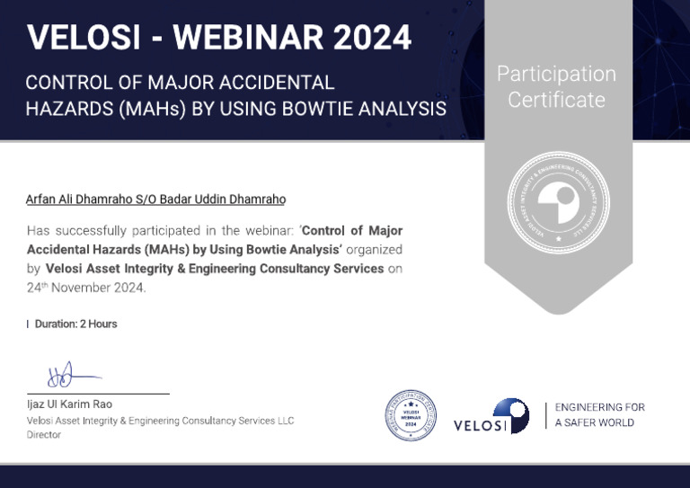 Arfan Ali Applus Velosi 2024 | PDF