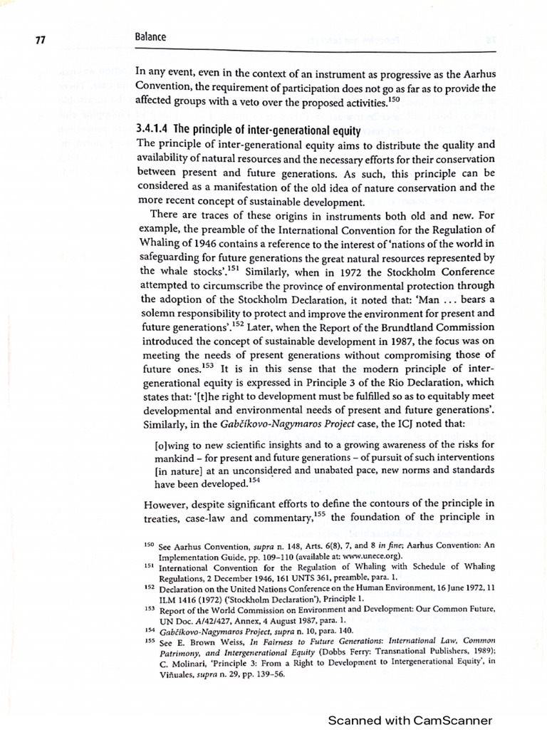 Intergenerational Equity | PDF