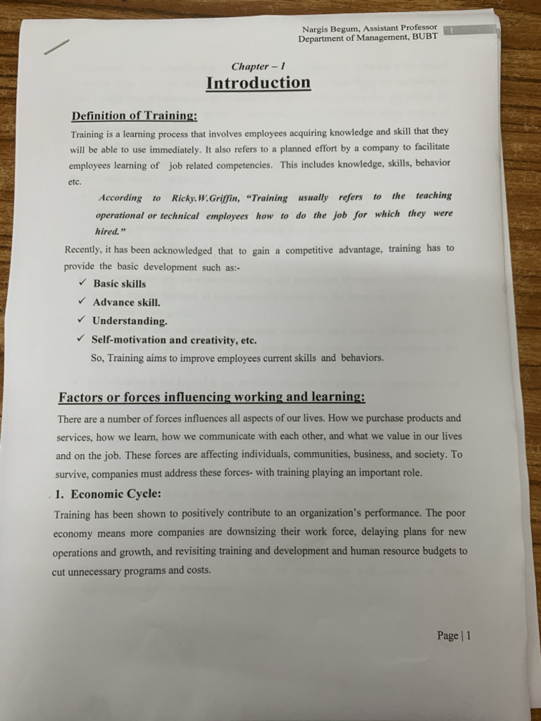 HRM 404 - Ch-01 | PDF