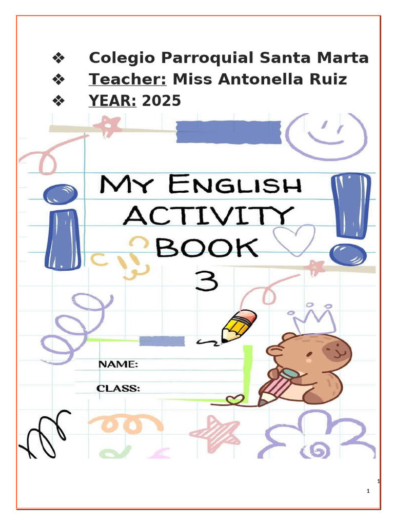My English Book 3 (2024) | PDF