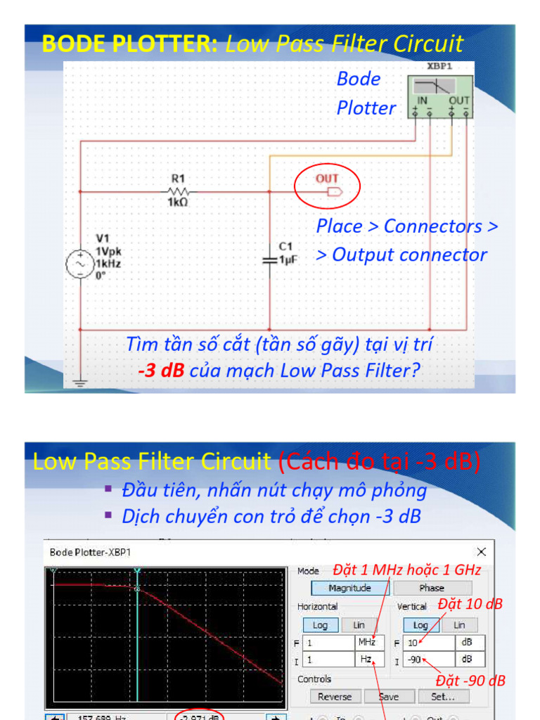 Bode Plotter (Filter Circuit) | PDF