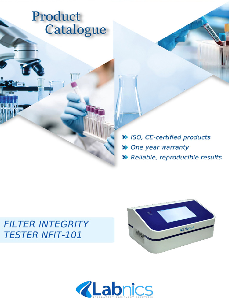 LABNICS Filter Integrity Tester NFIT 101 | PDF | Pressure | Printer ...