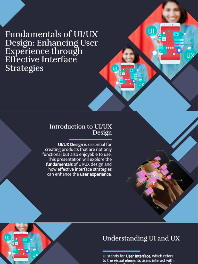 Fundamentals of Uiux Design Enhancing User Experience Through Effective ...