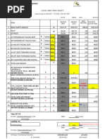 Flight Load and Weight Distribution Form | PDF