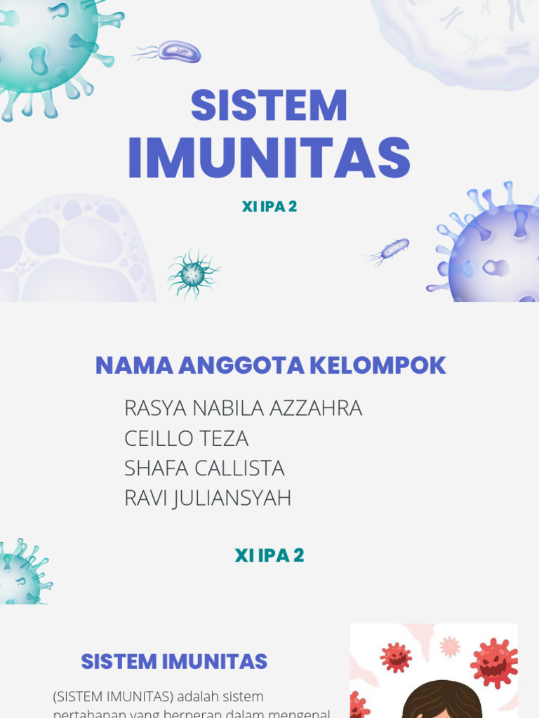 SISTEM IMUNITAS tubuh | PDF
