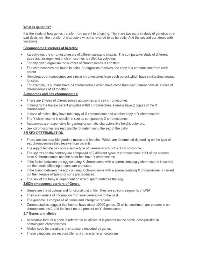 Genetics Pdf Dominance Genetics Allele 6255