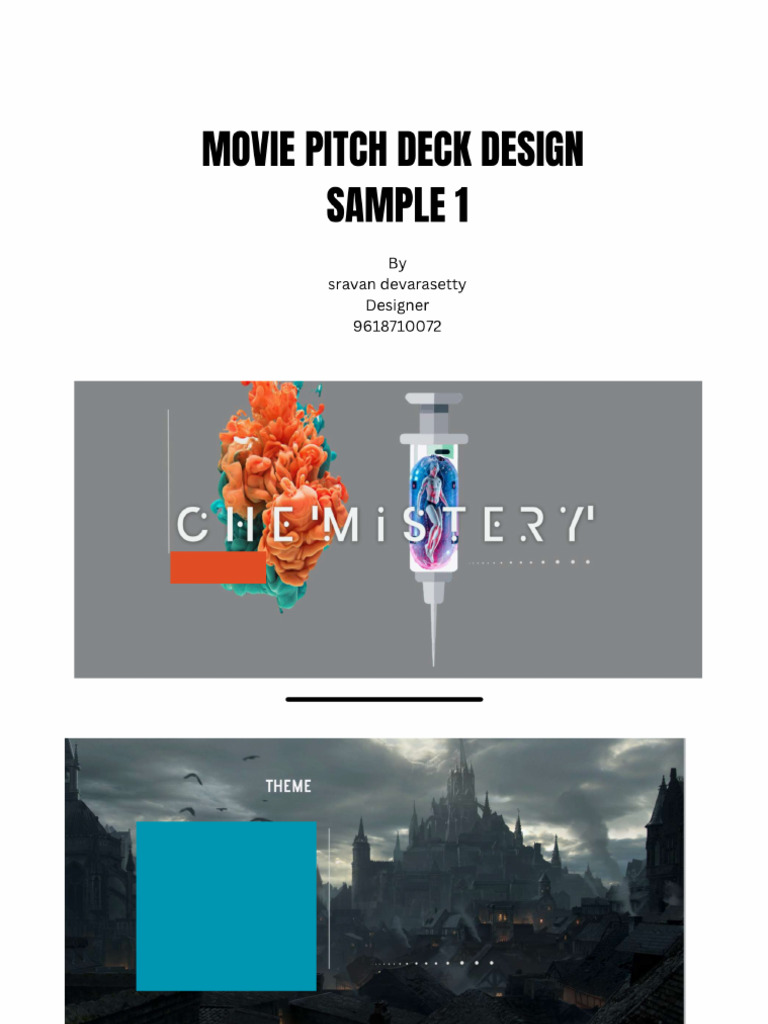 PITCH DECK - Design Portfolio | PDF