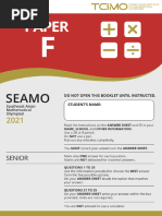 Seamo Past Paper F 2019 | PDF | Numbers | Elementary Geometry