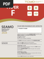 SASMO 2023 Practice Paper Answers | PDF