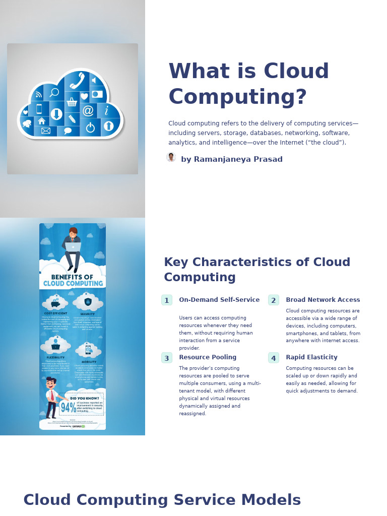 Understanding Cloud Computing Basics | PDF | Cloud Computing | Software ...