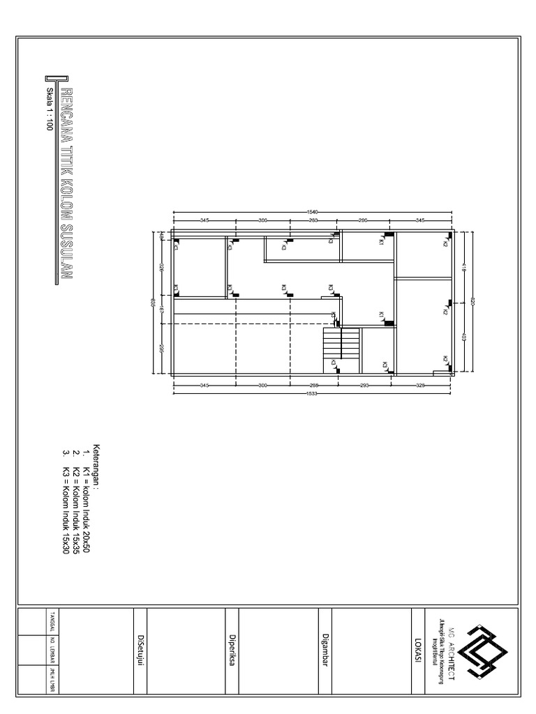 Ded Rencana Tangga-1 | PDF