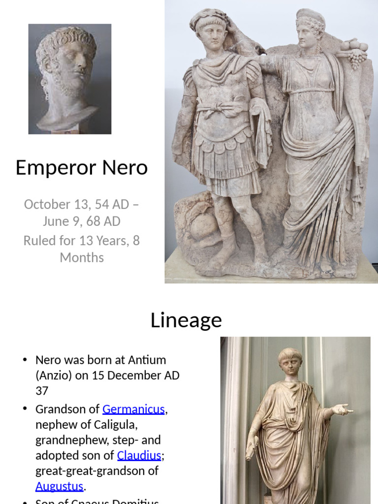 Lesson 22 - Emperor Nero | PDF | Nero | Claudius