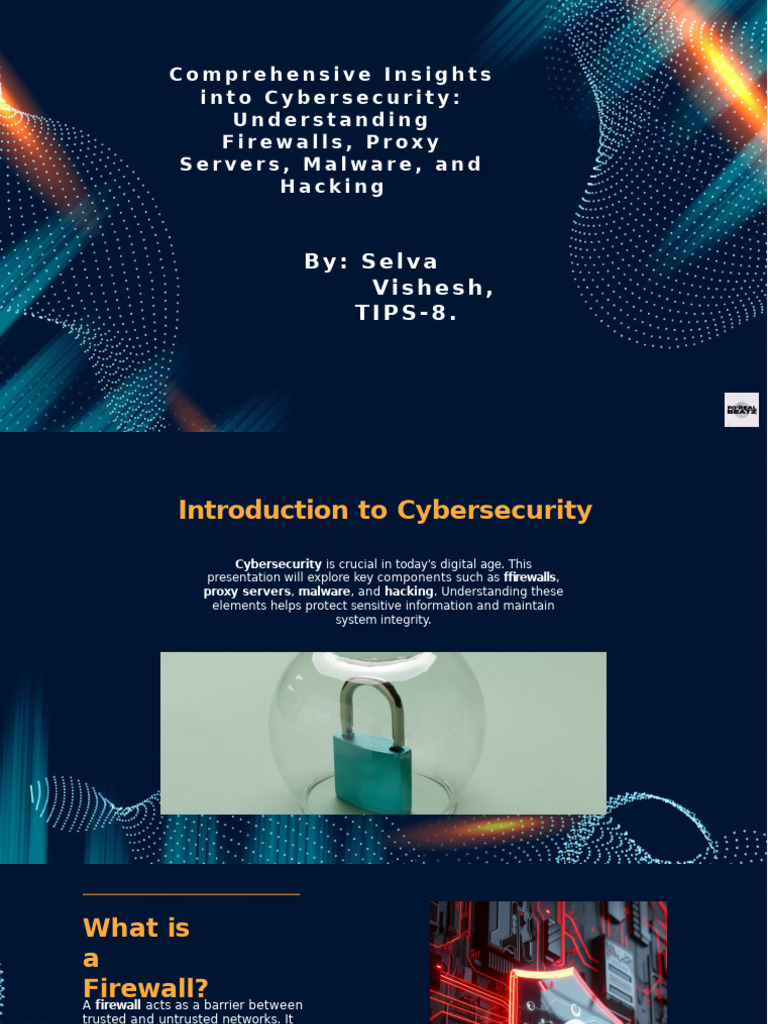 All About Cybersecurity Including Firewall Proxy Servers G | PDF | Security | Computer Security
