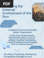CHAPTER 2 - The External Environment Opportunities, Threats, Industry ...