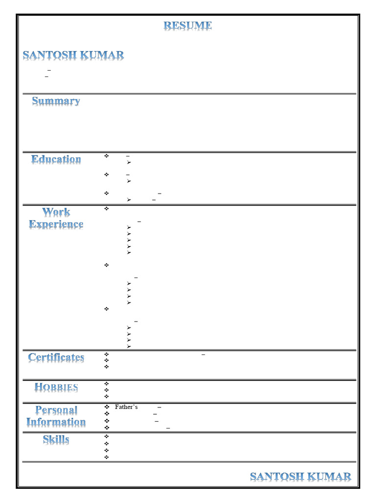 Santosh Kumar - Resume - Apna | PDF | Computing