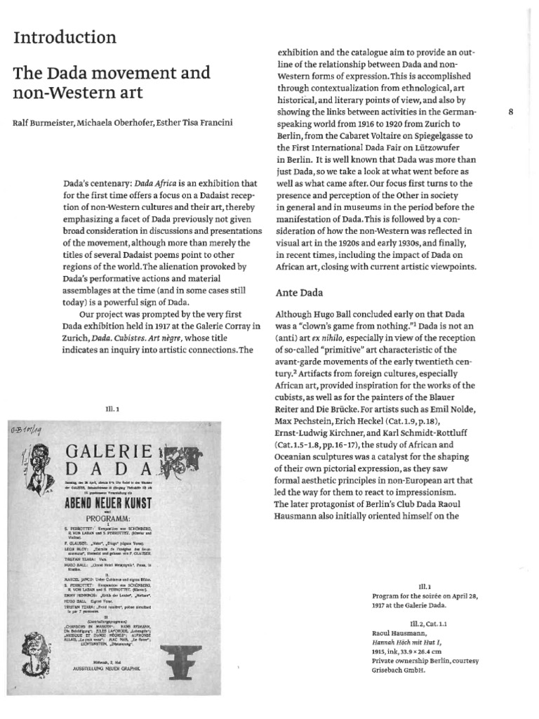 Dadaism and Non-Western Art | PDF