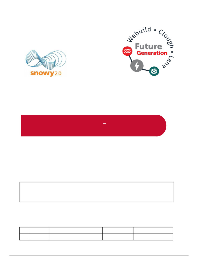 Snowy 2.0 Visual Impact Management Plan | PDF | Hydroelectricity ...