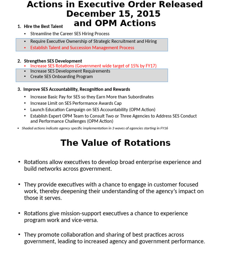 OMB - OPM Rotations Forum LD - Final | PDF