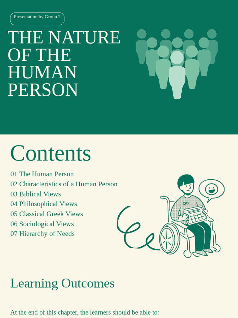 Understanding the Human Person | PDF | Self Actualization ...
