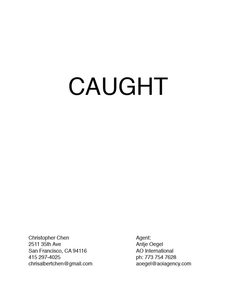 Caught - Christopher Chen | PDF