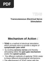 TENS 7000 Settings and Modes Guide | PDF | Pain | Medical Specialties