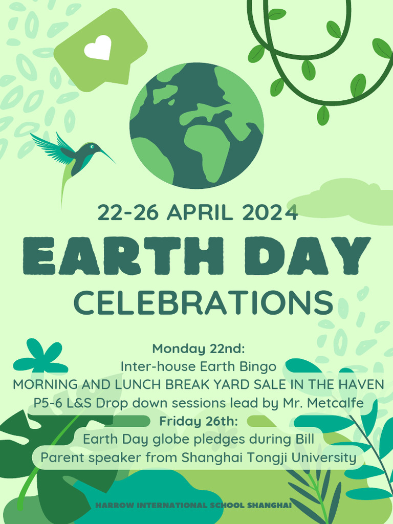 Earth Day Poster | PDF