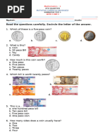 Grade 1 Filipino Reading Booklet | PDF