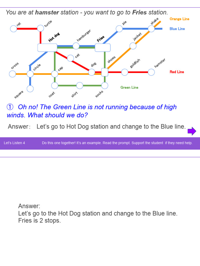 Changing Trains Speaking Practice | PDF