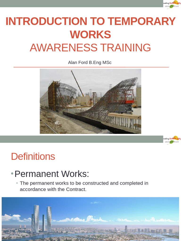 Temporary Works Awareness Training Guide | PDF | Deep Foundation ...