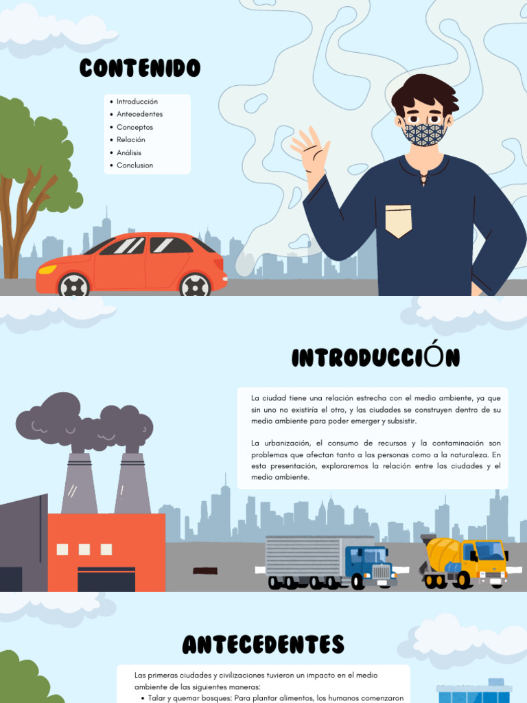 Ciudades y Medio Ambiente: Un Vínculo Indisoluble | PDF | Entorno ...