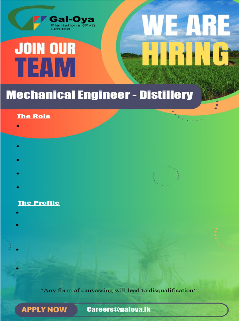 Mechanical Engineer - Distillery | PDF