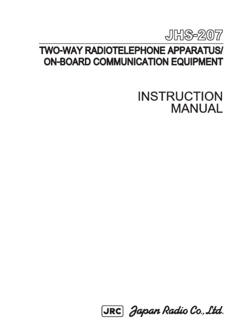 Jhs 207 | PDF | Radio Spectrum | Electromagnetic Compatibility