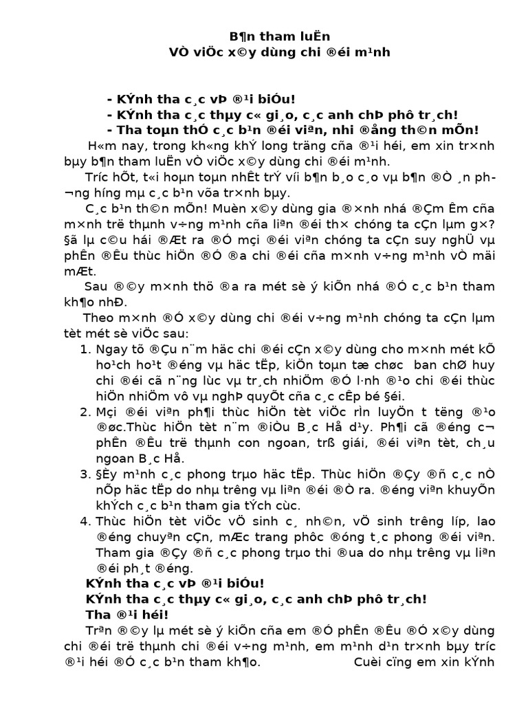 Tham Luan Ve Xay Dung Chi Doi Manh | PDF