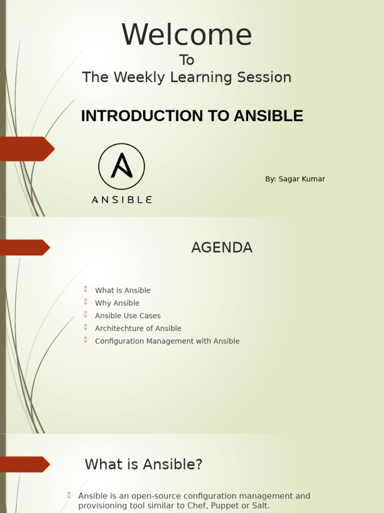 Ansible Intro | PDF | Computing | System Software