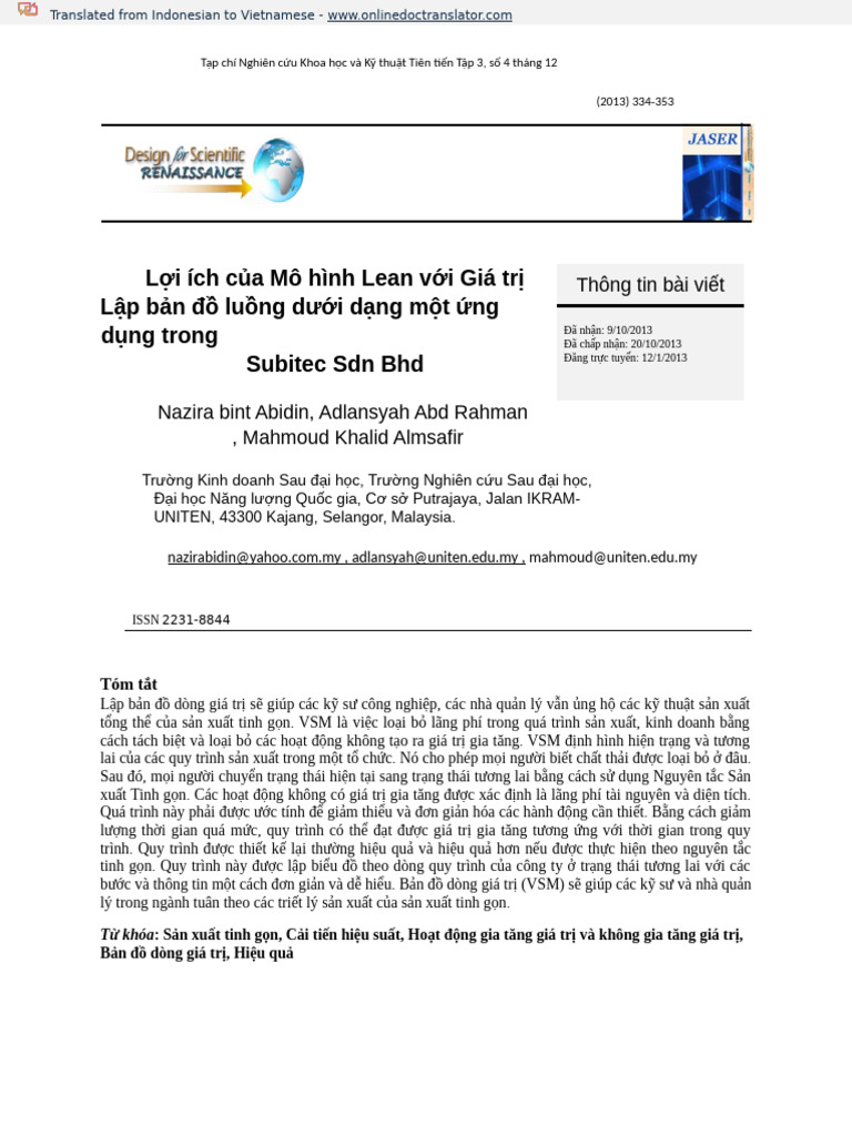 Mẫu lean 2.id.vi | PDF