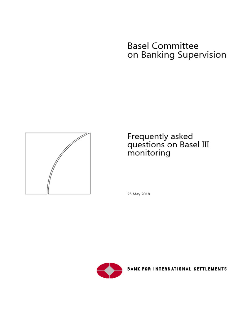Basel III Impl Moni Faq - May18 | PDF | Basel Iii | Repurchase Agreement